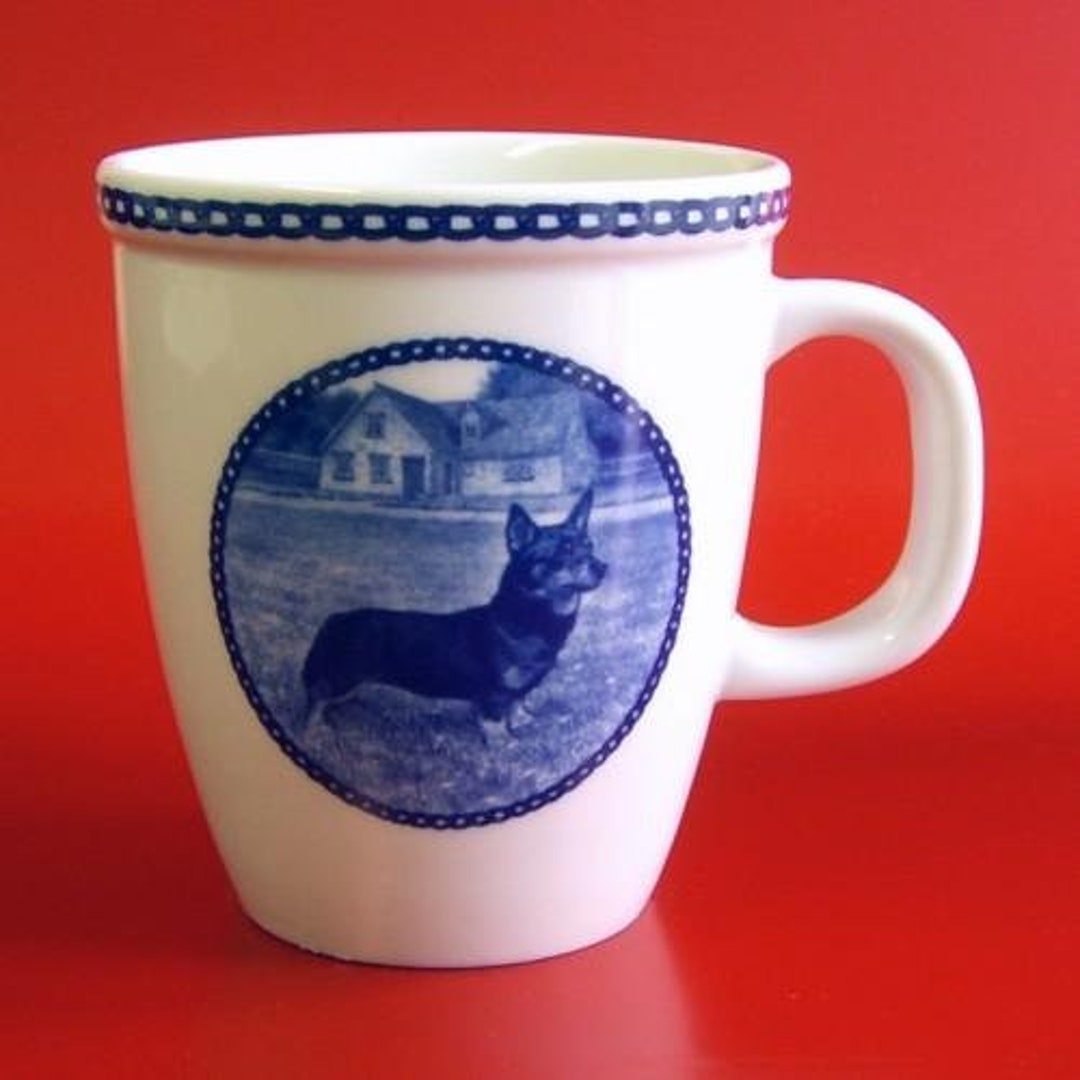 Lancashire Heeler - Porcelain Mug Made in Denmark - Etsy