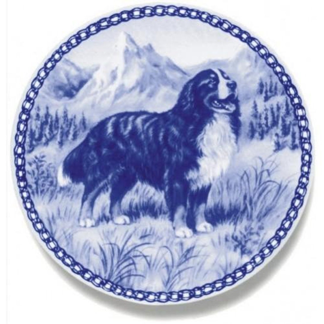 Bernese Mountain Dog - Dog Plate Made in Denmark From the Finest ...