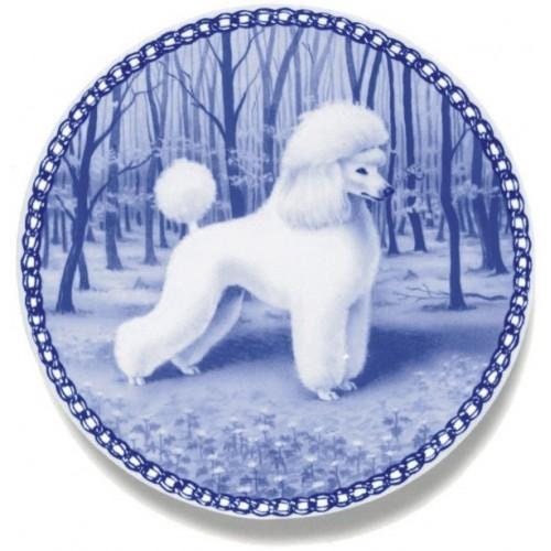 Miniature Poodle Dog Plate Made in Denmark From the Finest - Etsy
