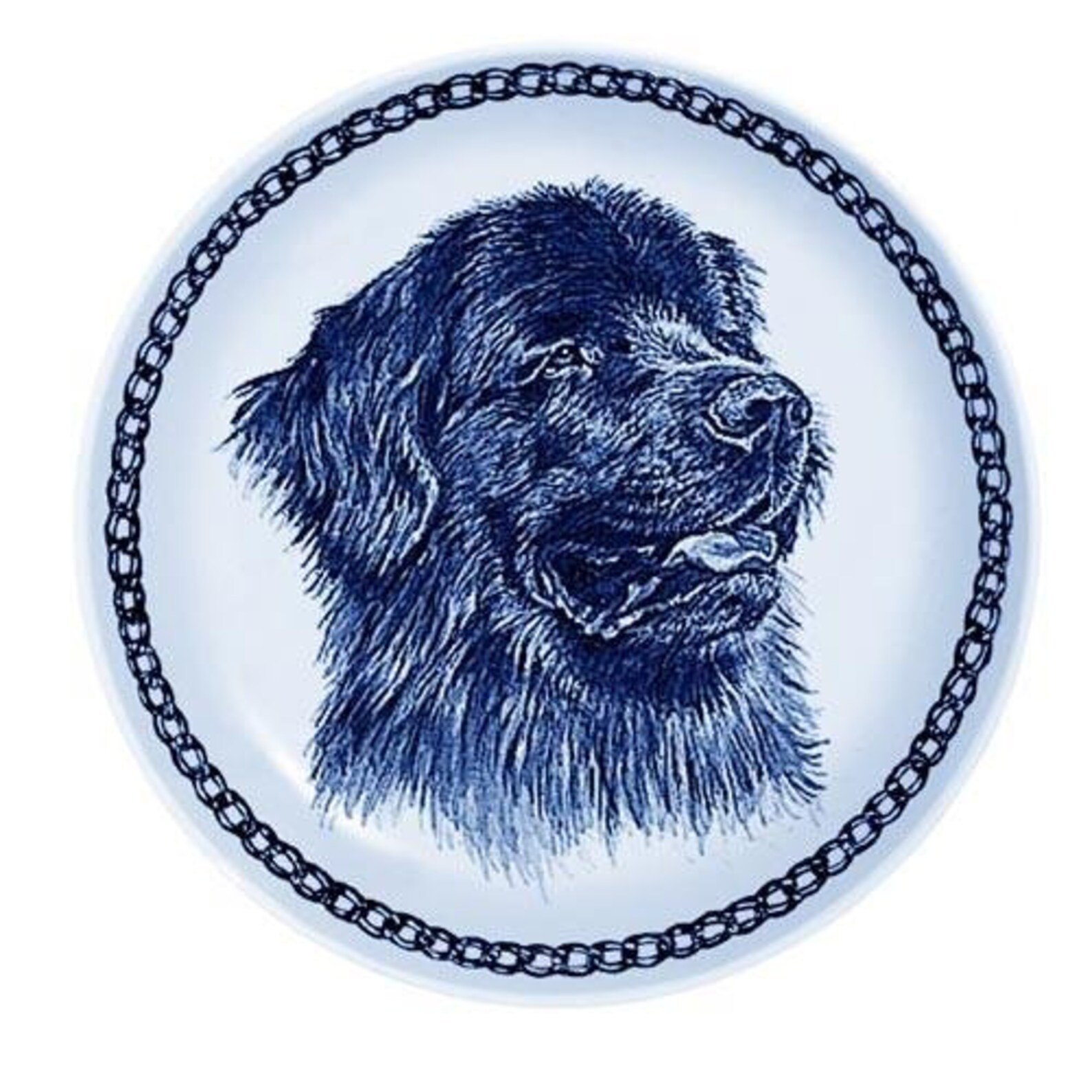 Newfoundland - Dog Plate Made in Denmark From the Finest European ...