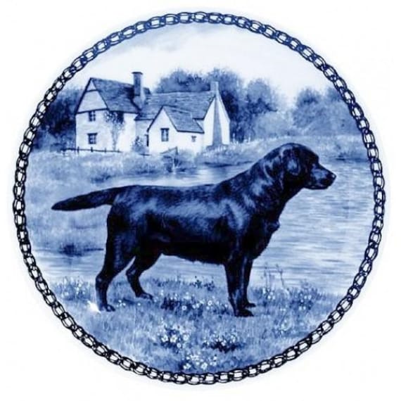 Labrador Retriever Dog Plate Made in Denmark From the Finest | Etsy