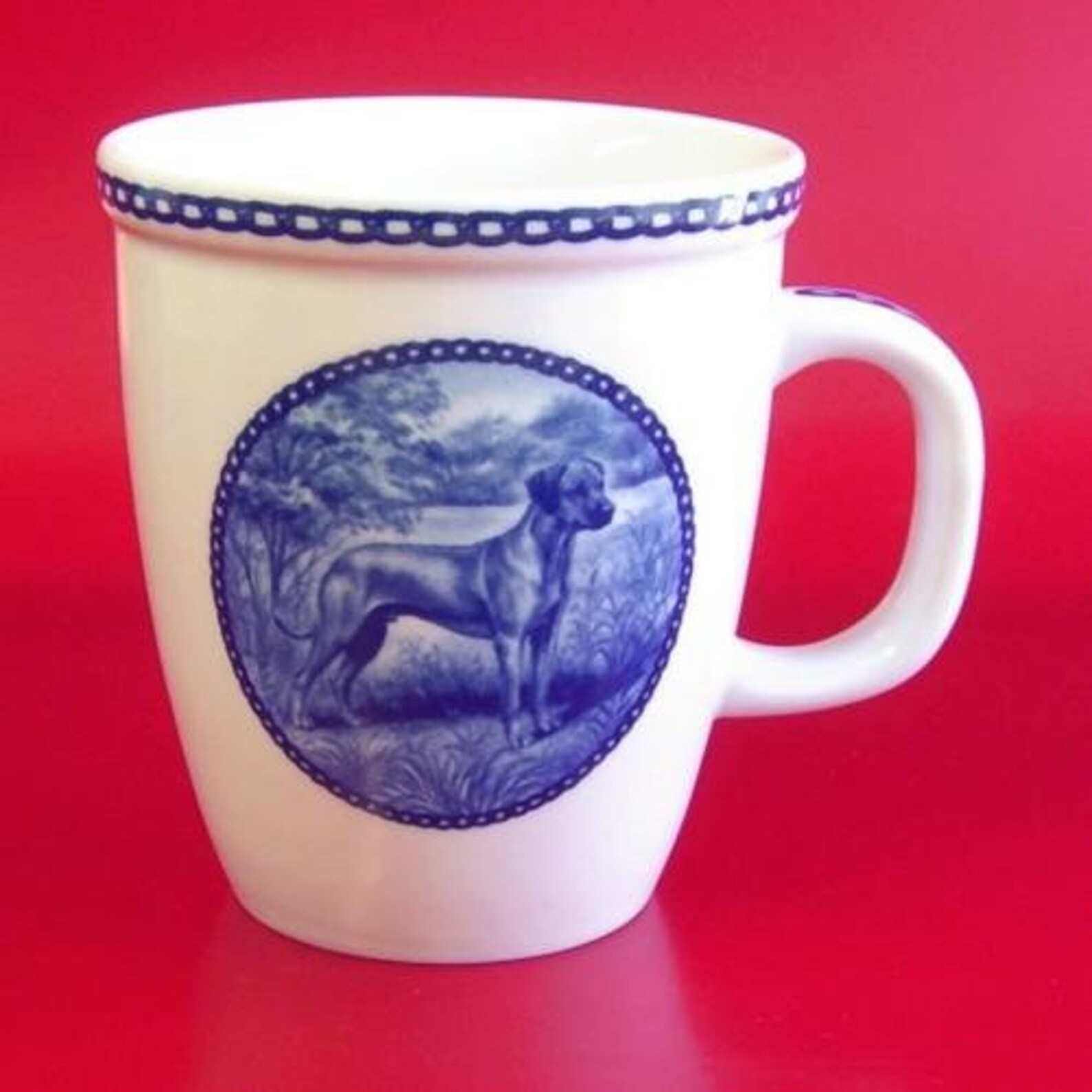 Rhodesian Ridgeback Porcelain Mug Made in Denmark - Etsy