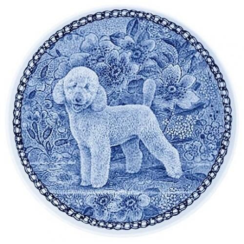 Toy Poodle Dog Plate Made in Denmark From the Finest - Etsy