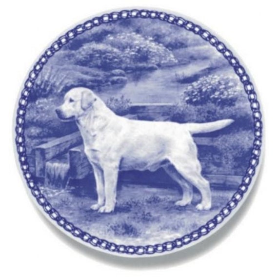 Labrador Retriever Dog Plate Made in Denmark From the Finest | Etsy