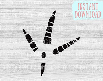 Turkey Track .eps .svg .dxf & 1 .png Vinyl Cutter Ready | Etsy