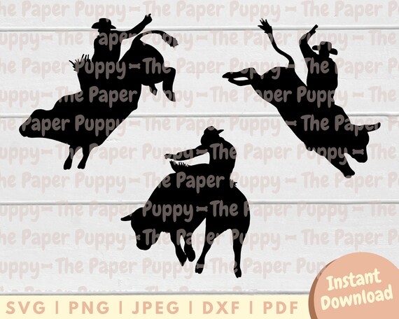 Bronc Riding Clipart