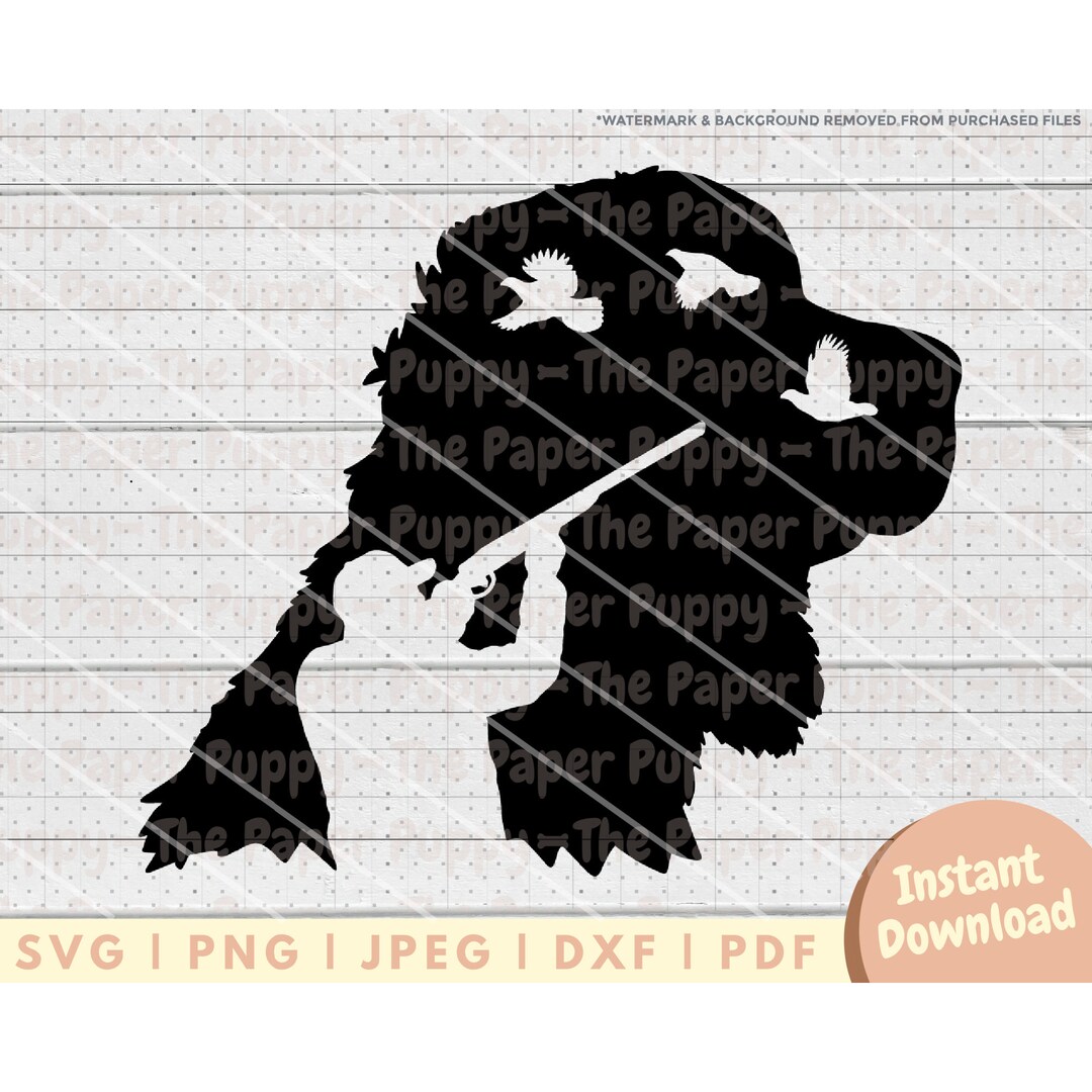 Quail Hunting SVG File - PNG, PDF, Dxf, Cut File for Cutters and More ...