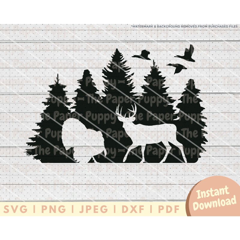 Turkey Deer Duck Clipart - Etsy