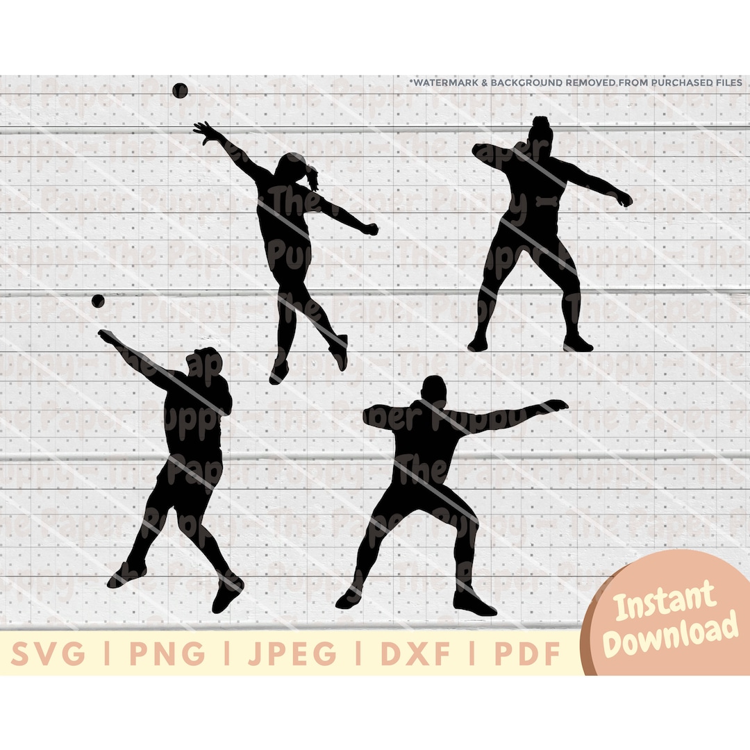 Shotput SVG File Bundle - PNG, PDF, Dxf, Cut File for Cutters & More ...