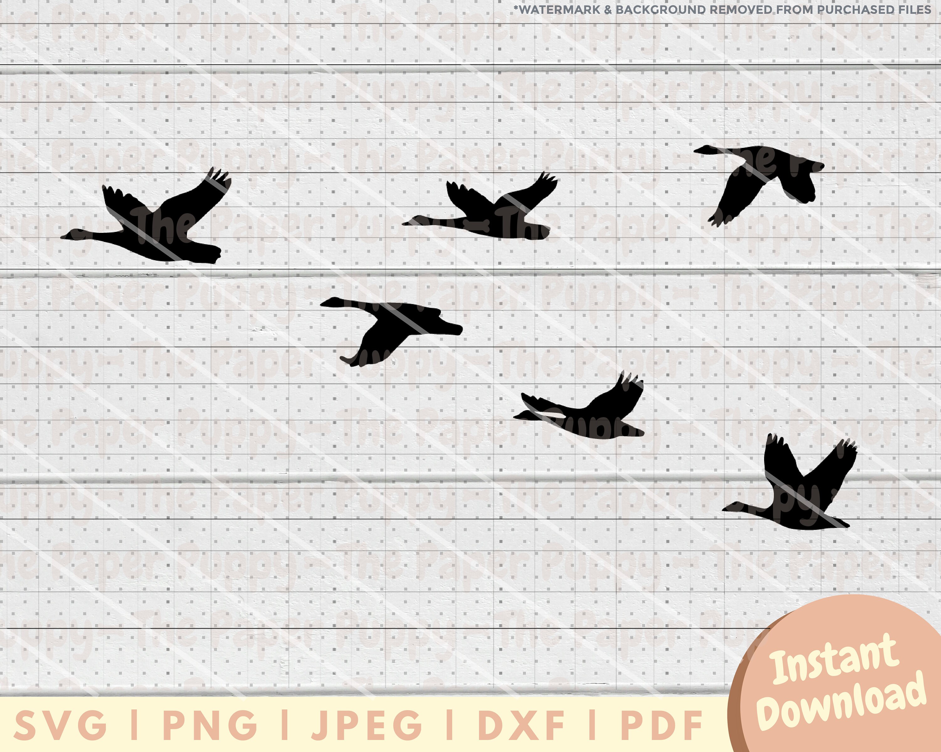 Clipart Flying Goose