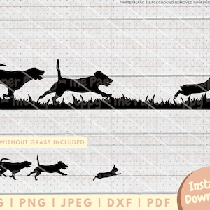 Rabbit Hunting SVG - PNG, PDF, Dxf, Cut File for Cutters and More ...
