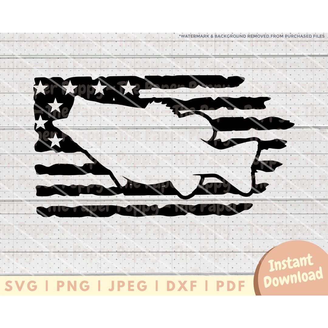 Largemouth Bass SVG File - PNG, PDF, Dxf, Cut File for Cutters & More ...