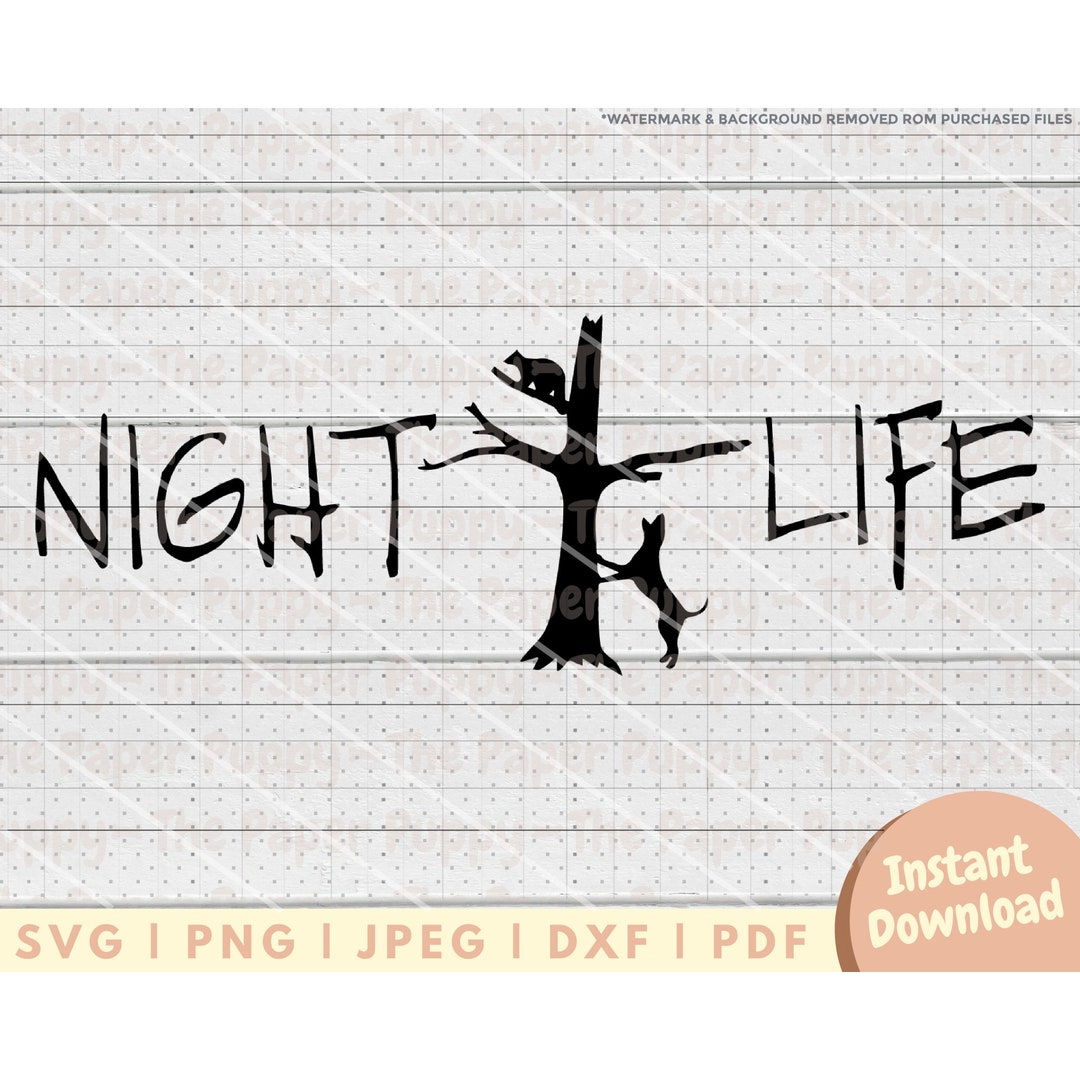 Coon Hunting SVG - PNG, PDF, Dxf, Cut File for Cutters and More - Night ...