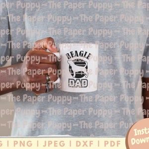 Beagle SVG File Bundle - PNG, PDF, Dxf, Cut File for Cutters and More ...