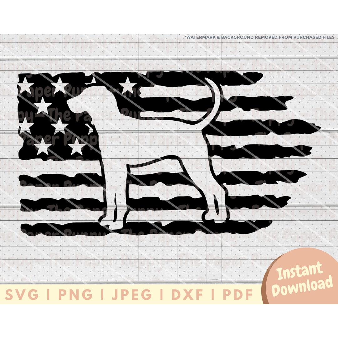 Walker Coonhound SVG - PNG, PDF, Dxf, Cut File for Cutters and More ...