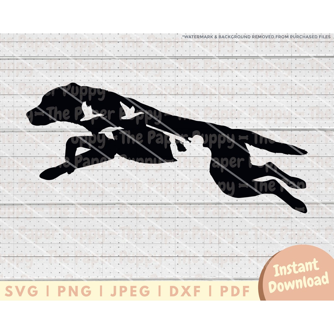 Duck Hunting SVG - PNG, PDF, Dxf, Cut File for Cutters and More - Lab ...