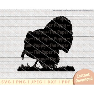 Strutting Turkey SVG File - PNG, PDF, Dxf Cut File for Cutters and More ...