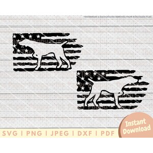German Shorthair Pointer SVG File - PNG, Pdf, Dxf, Cut File for Cutters ...