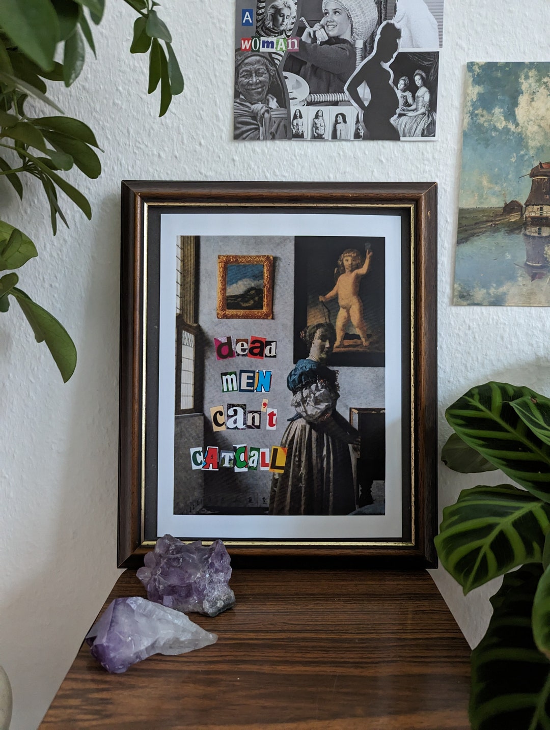 Art Print dead Men Can't Catcall Including Donation to the Fem ...