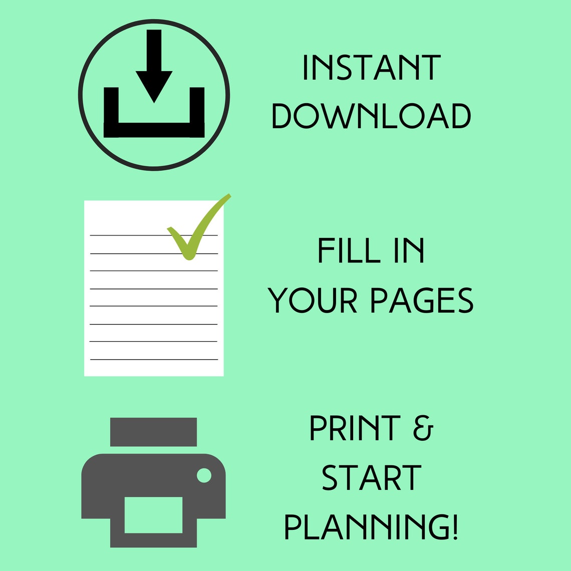 3000 Saving Challenge Printable PDF Daily Instant Download Etsy 3000 Saving Challenge Printable PDF Daily Instant Download Etsy
