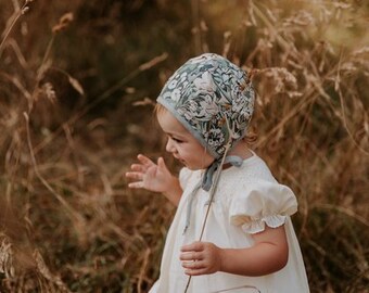 Blue Baby Bonnet - Etsy