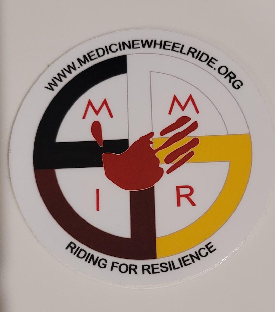 MMIR Medicine Wheel Ride Sticker: Indigenous Peoples Awareness (3 Inch ...
