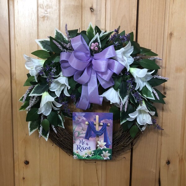 Religious Wreath - Etsy