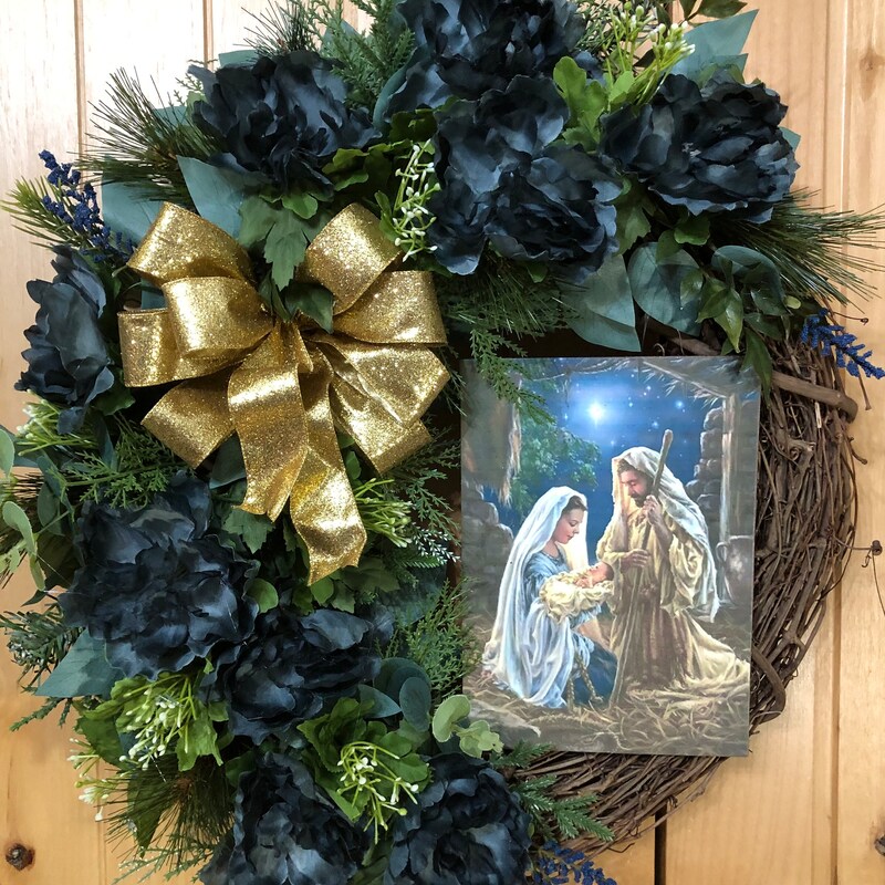 Religious Wreath - Etsy
