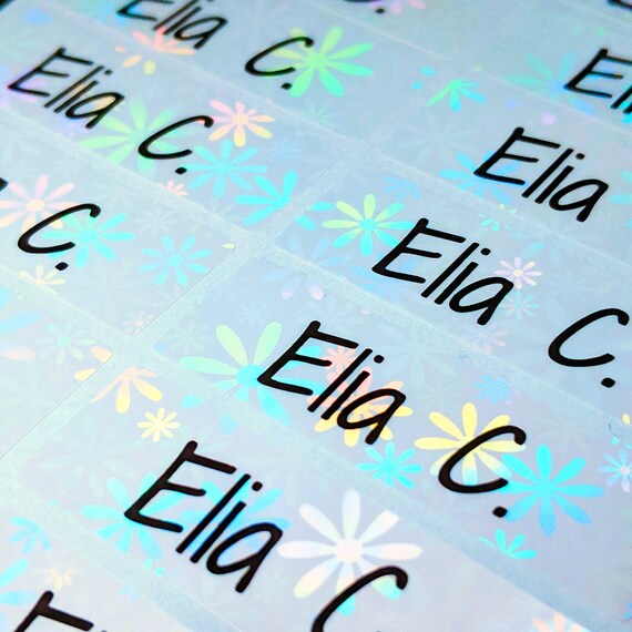 Baby Name Labels Personalize Kid Sticker Waterproof Name - Etsy