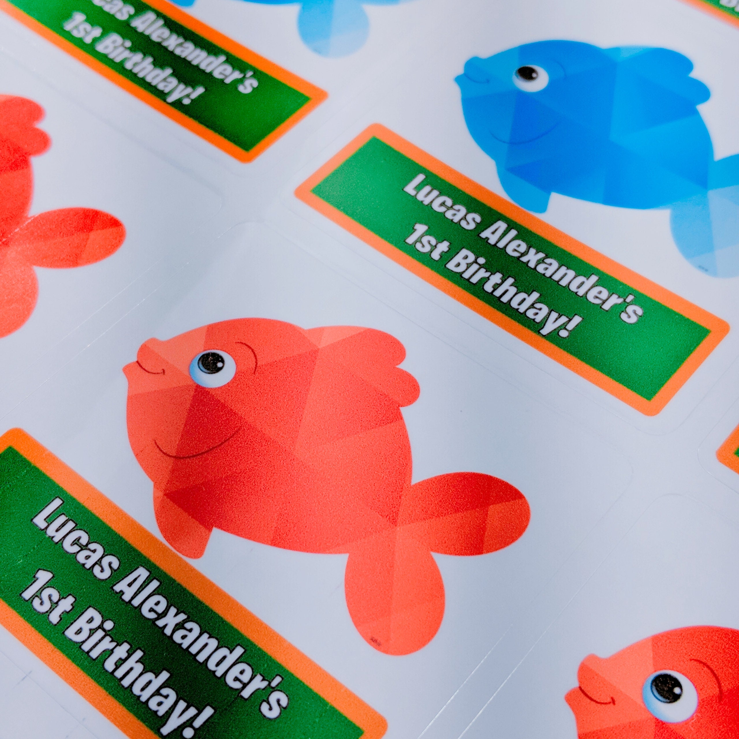 Personalized Square Labels Clear Stickers, Square Favor Labels, Square ...