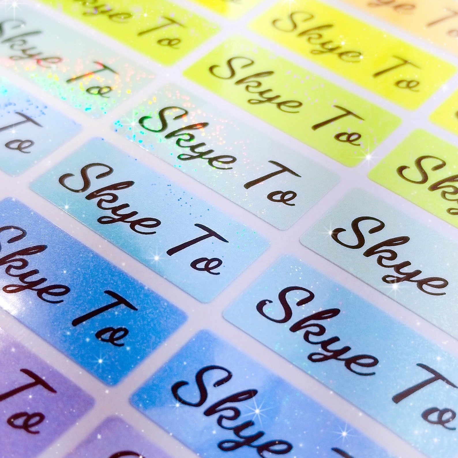 Waterproof Name Stickers Baby Label Kids Name Labels | Etsy