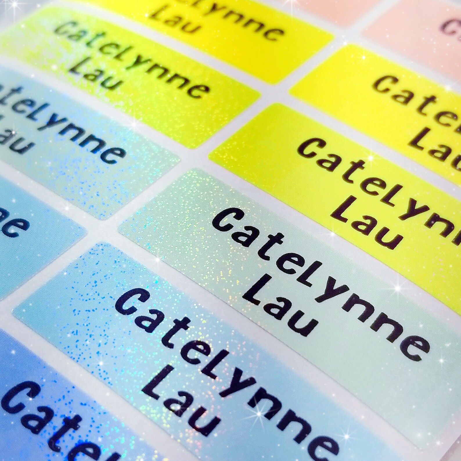 Waterproof Kid Custom Name Labels School, Daycare Supply Stickers ...