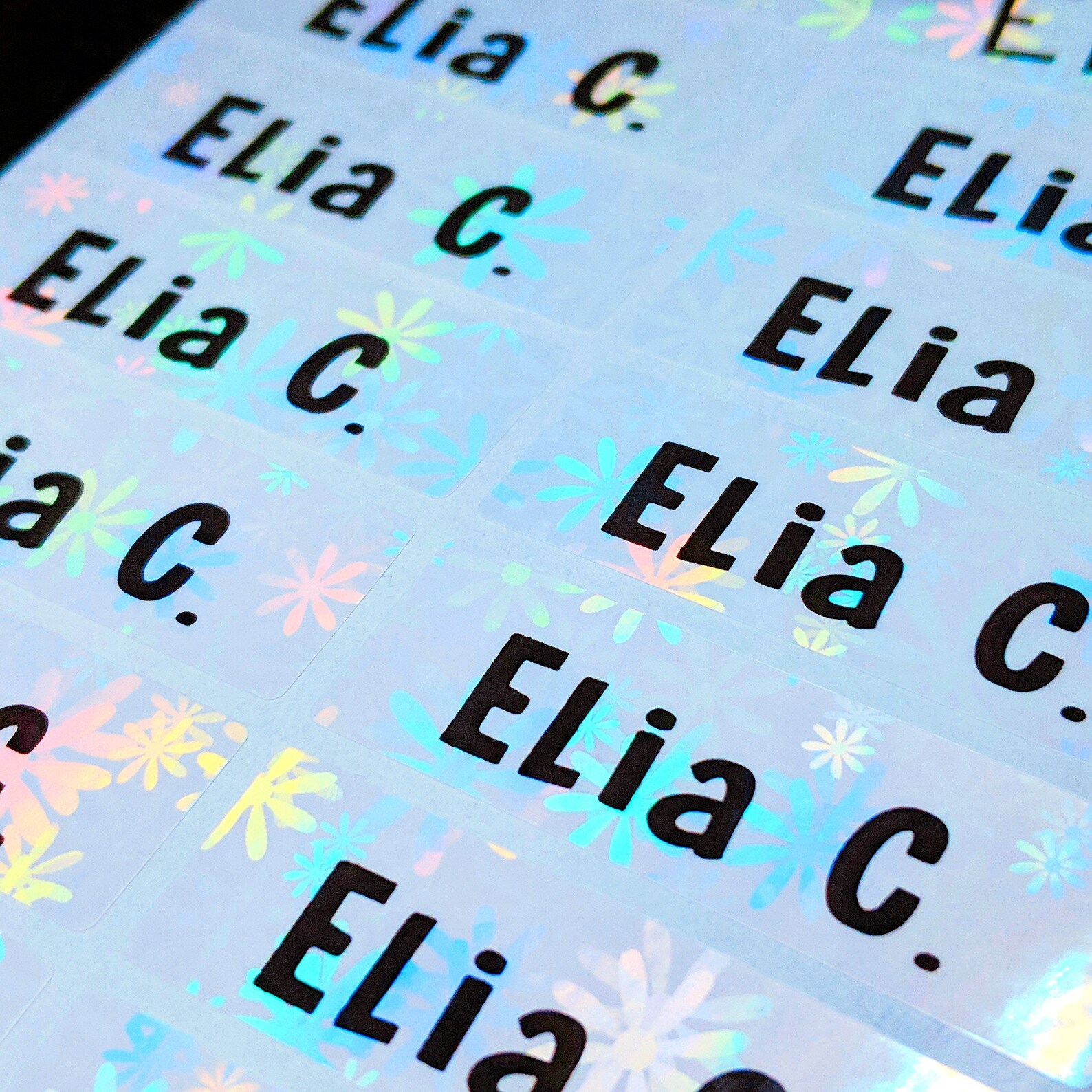 Baby Name Labels Personalize Kid Sticker, Waterproof Name Label ...