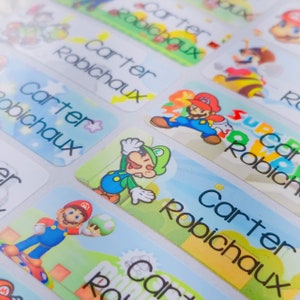 Name Label School Label Waterproof Label Daycare Stickers Kids Sticker ...