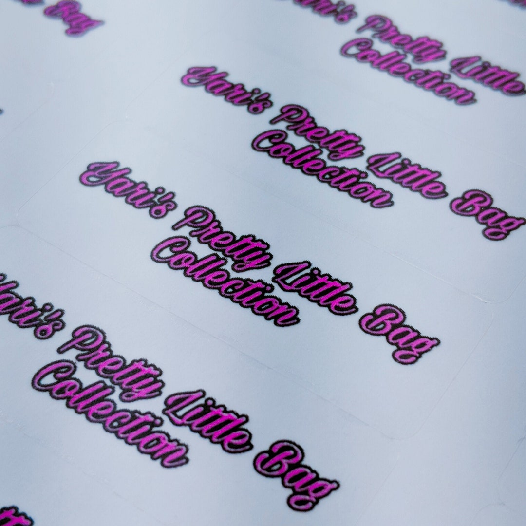 Personalize Rectangle Label Lash Sticker, Rectangle Eyelash Tube Bottle ...