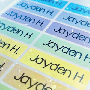 Name Label School Label Waterproof Label Daycare Stickers Kids Sticker ...