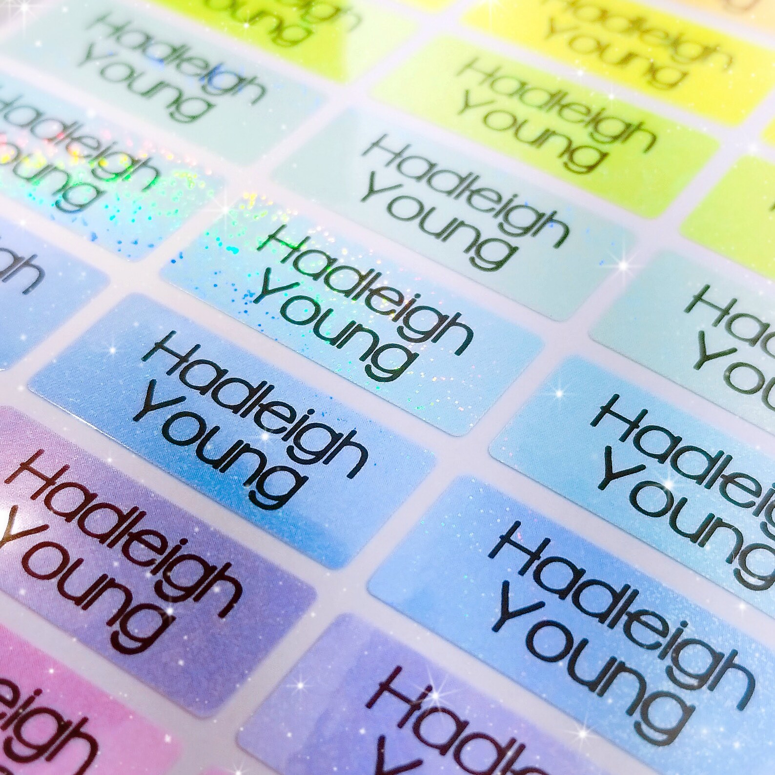 Waterproof Name Stickers Baby Label Kids Name Labels - Etsy