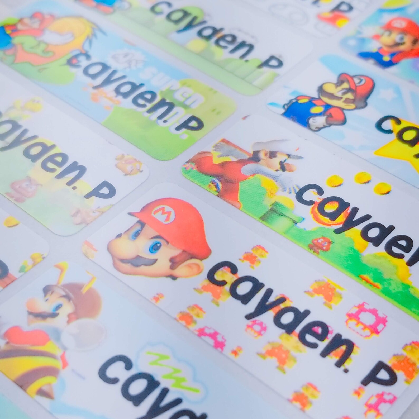 Baby Name Labels Personalize Kid Sticker Waterproof Name - Etsy