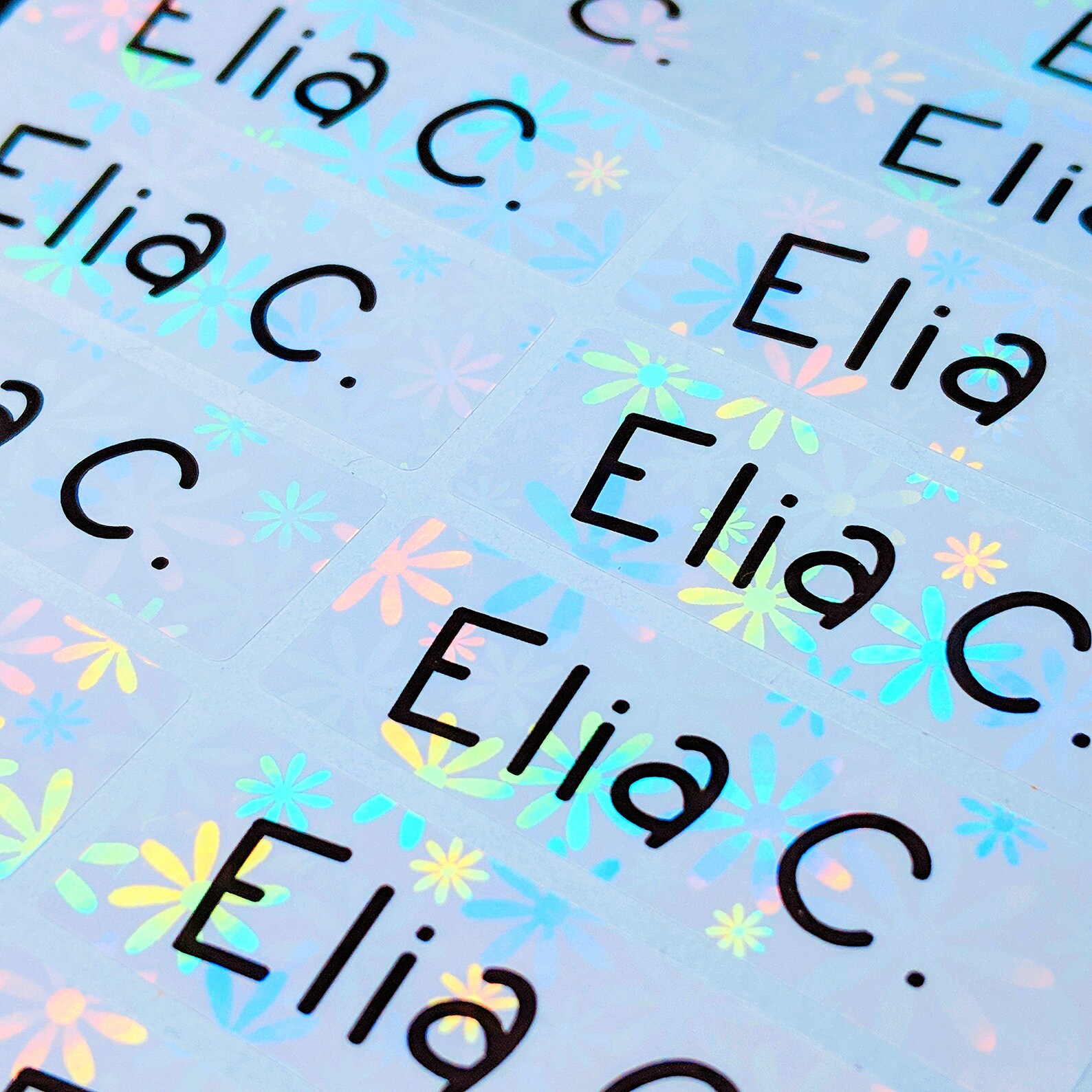 Baby Name Labels Personalize Kid Sticker, Waterproof Name Label ...