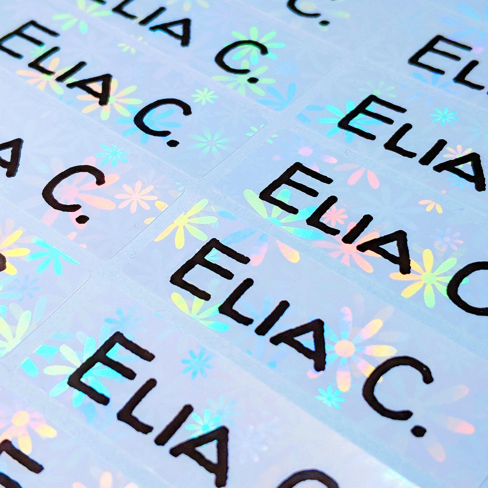 Baby Name Labels Personalize Kid Sticker, Waterproof Name Label ...