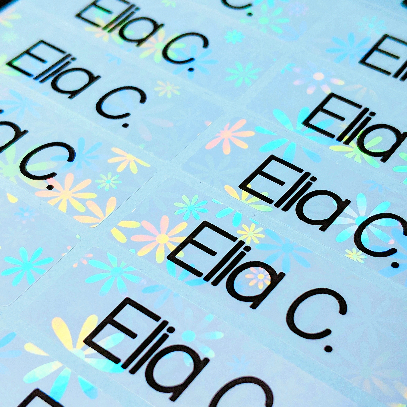 Baby Name Labels Personalize Kid Sticker, Waterproof Name Label ...