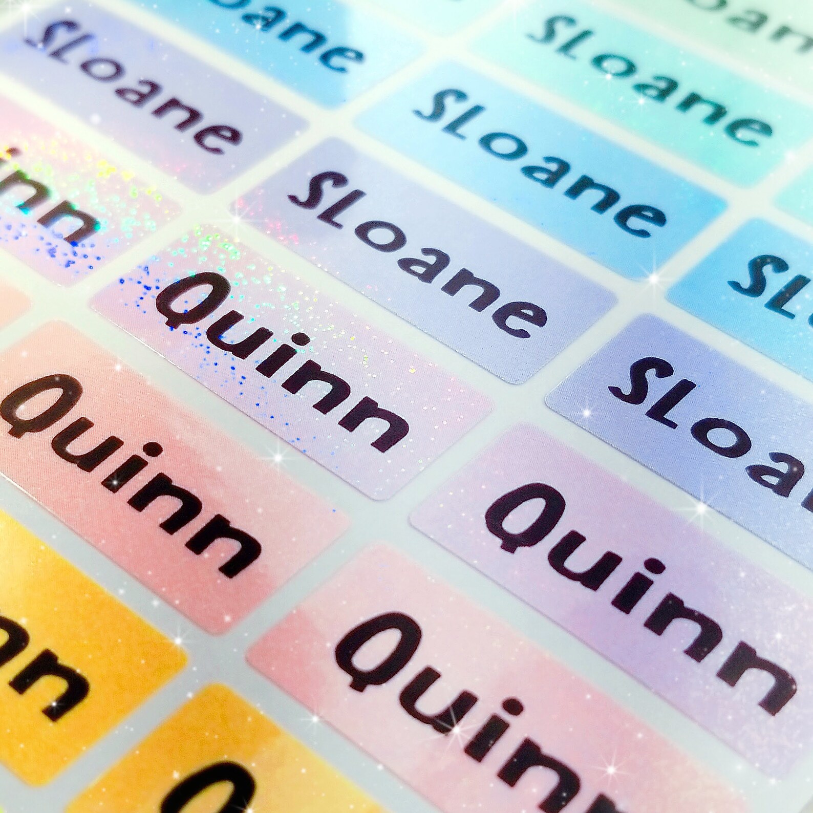 Waterproof Name Stickers Baby Label Kids Name Labels - Etsy