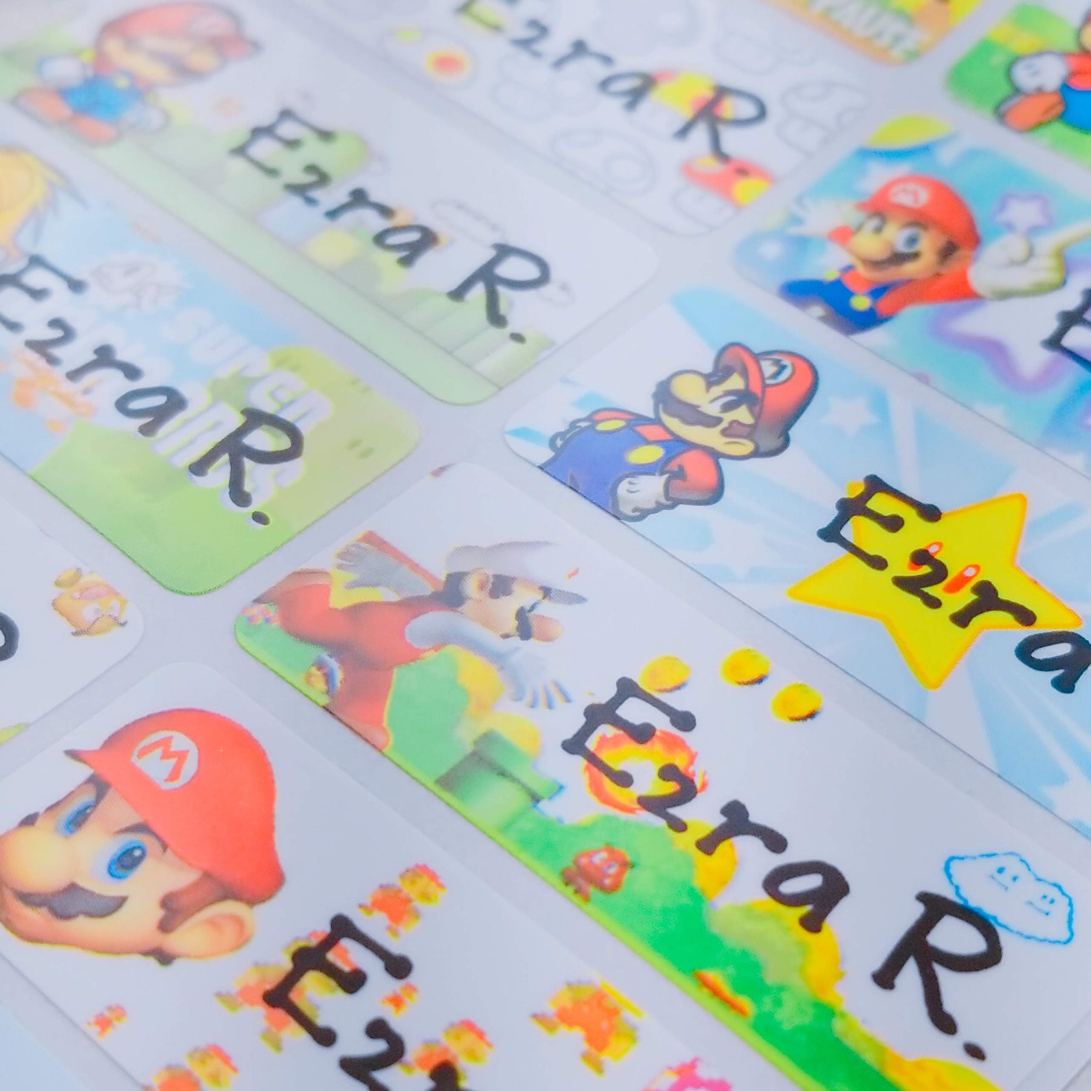 Baby Name Labels Personalize Kid Sticker, Waterproof Name Label Daycare ...