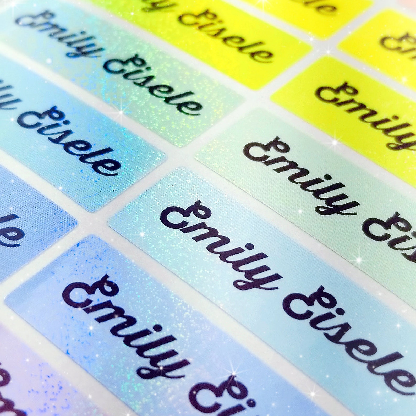 Waterproof Kid Custom Name Labels School, Daycare Supply Stickers ...