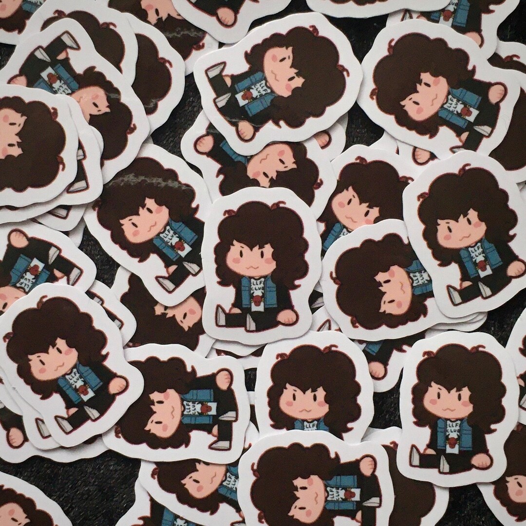 Eddie 1" Vinyl Sticker - Etsy