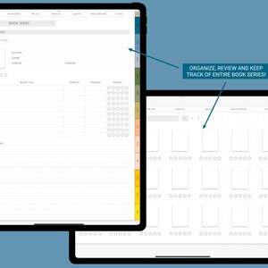 Digital Reading Journal summer Over 300 Books Goodnotes, Notability ...