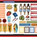 The Spring Summer Sticker Bundle for Digital Planners - Etsy