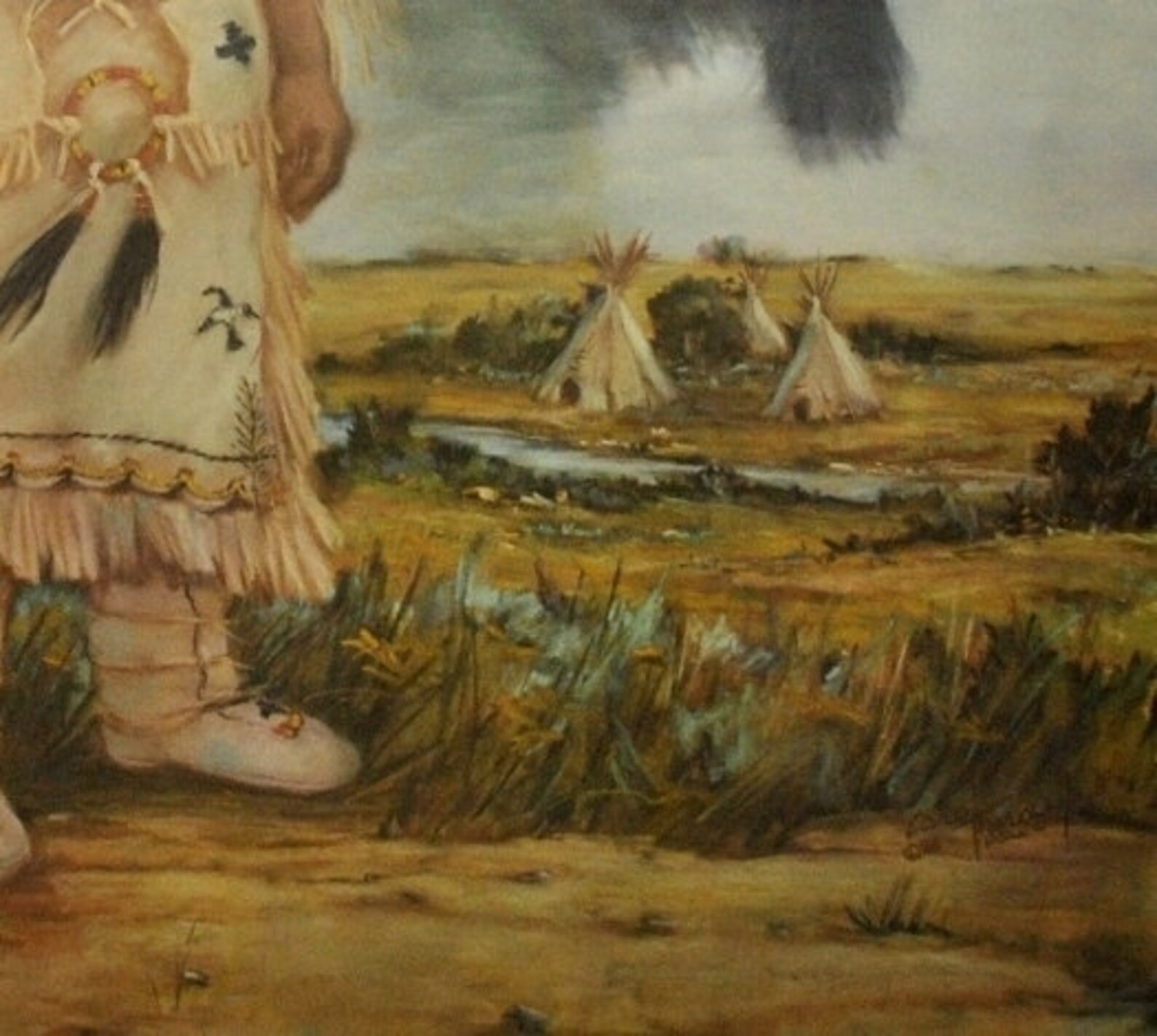 Buffalo Child - Signed Limited Edition Print by Artist Carol Theroux ...