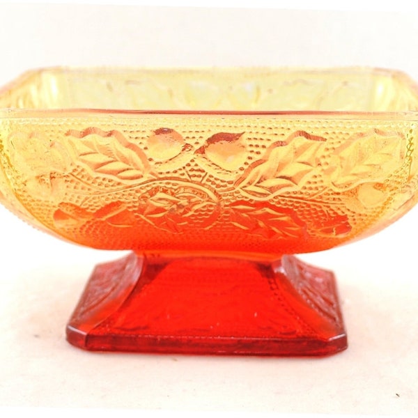 Amberina Candy Dish - Etsy