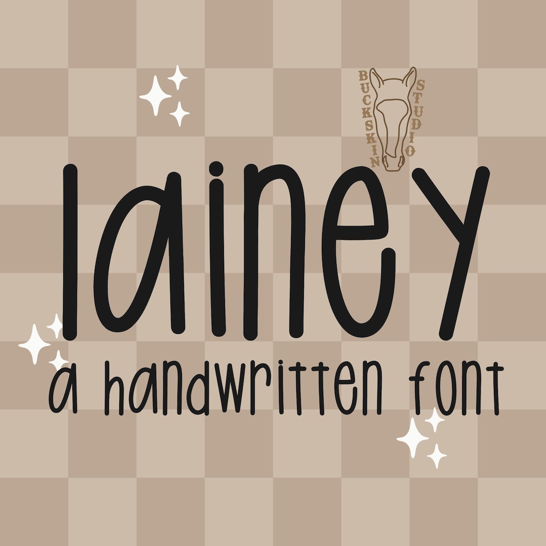 Lainey Font | Handwritten TTF for Cricut, Silhouette, Cute Fonts, Laser ...